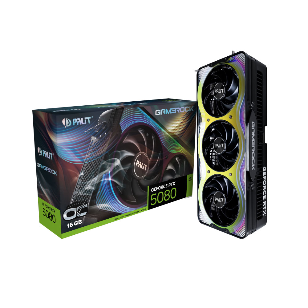 Palit GeForce RTX 5080 GameRock OC Graphics card | HtlMart