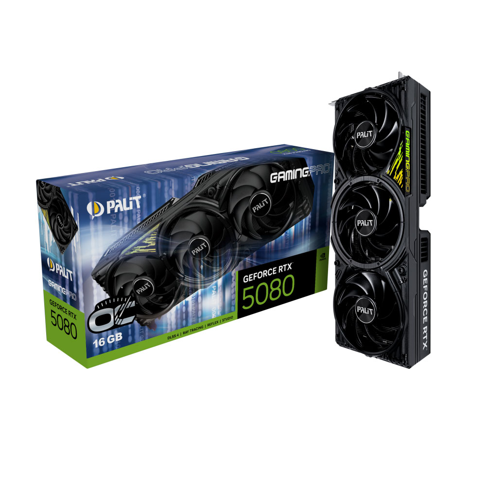 Palit GeForce RTX 5080 GamingPro OC Graphics card | HtlMart